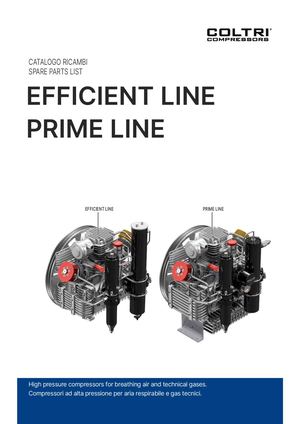 Efficient and Prime line - Coltri Compressors